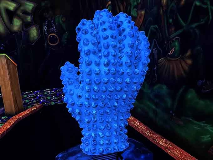 This glowing hand reaches skyward like it's waiting for the perfect high-five or requesting one more encore.