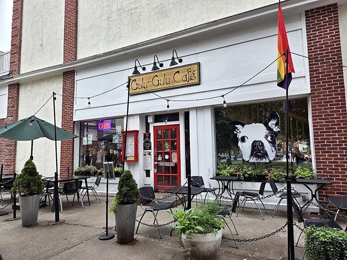 Gulu-Gulu Cafe welcomes you with quirky charm and the promise of good food in a city that loves its characters.