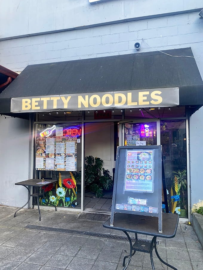 Betty Noodles serves up comfort in a bowl, the kind that makes you forget your troubles temporarily.