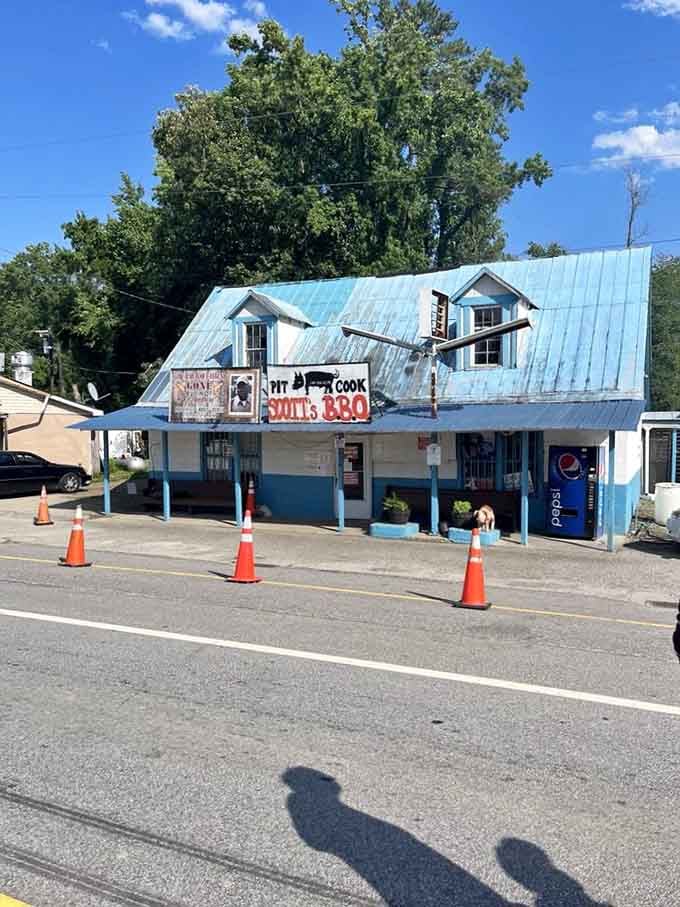 From the street, it looks unassuming, but that's exactly how the best barbecue joints always look before they blow your mind.