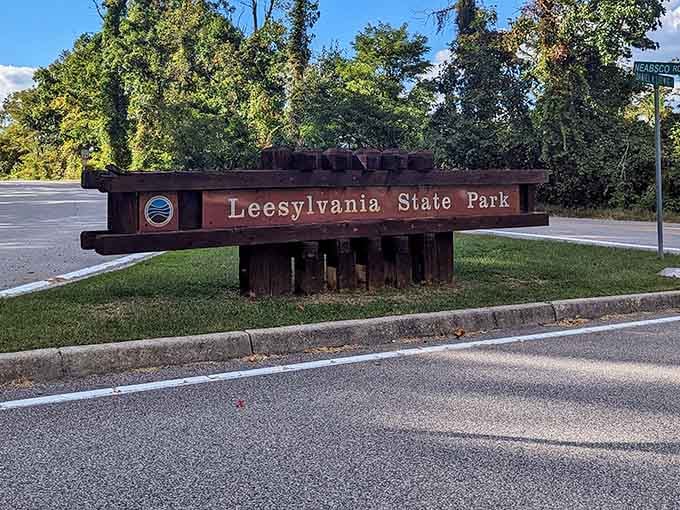 First impressions matter. This rustic entrance sign welcomes visitors to a place where history, nature, and recreation create the perfect Virginia day trip.