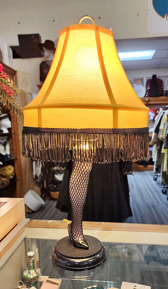 The infamous leg lamp's sophisticated cousin&mdash;bringing both illumination and conversation to whatever corner it graces.