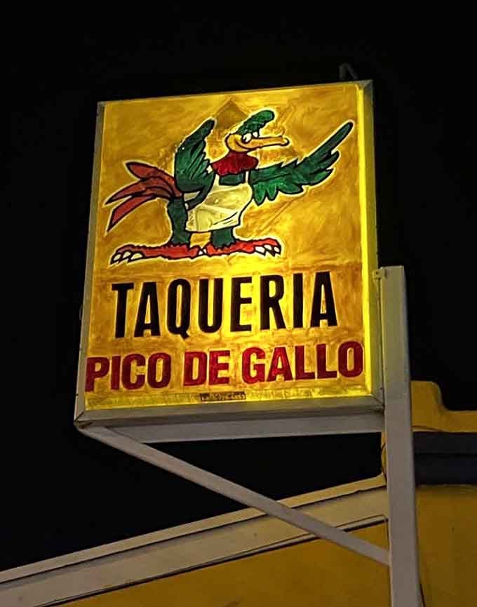 That glowing sign at night calls to hungry souls like a lighthouse guiding ships safely home.