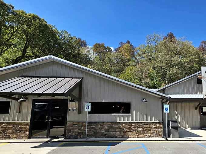 The welcoming exterior promises good things await inside this beloved Hayden institution of Alabama barbecue and catfish.