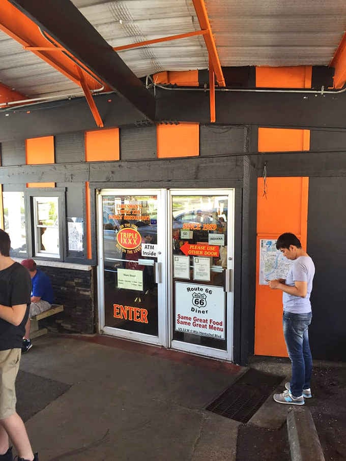 That entrance has welcomed skeptics and converted them into peanut butter burger evangelists for decades running strong.