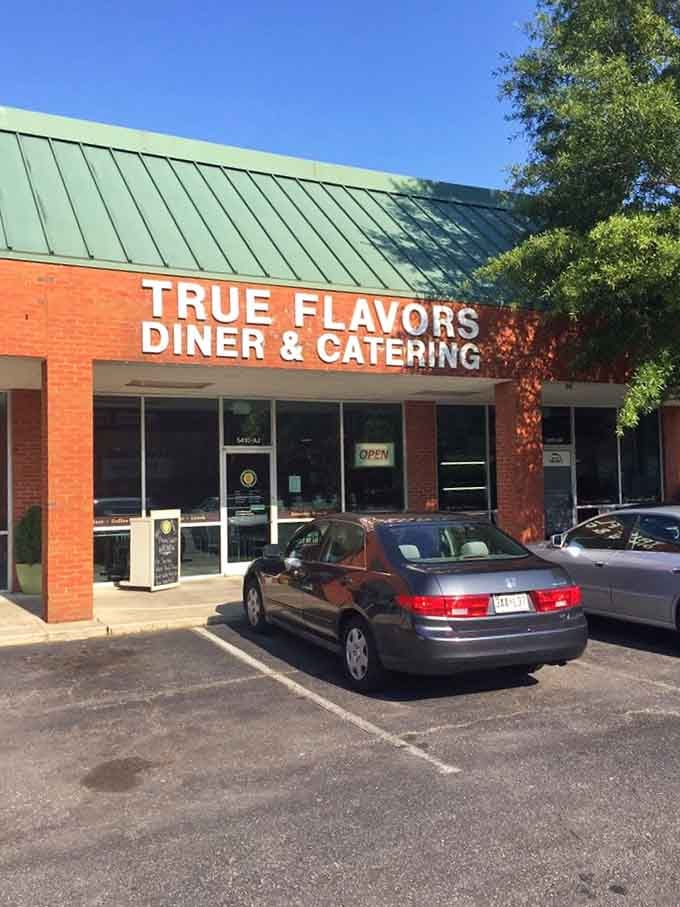 Plenty of parking means the hardest decision you'll make is what to order, not where to leave your car.