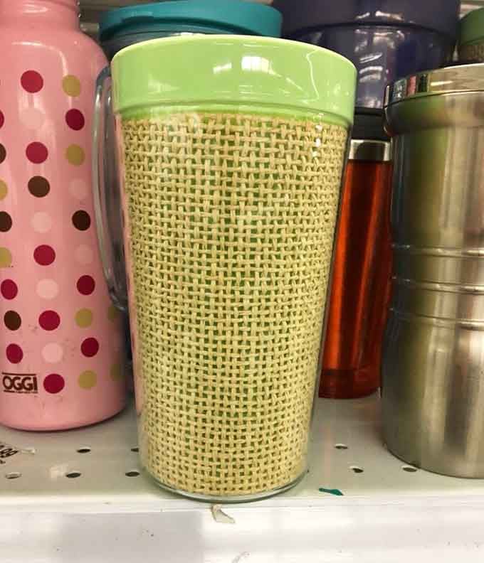 Travel mugs in every color imaginable, ready to keep your coffee hot and your bank account from running cold.