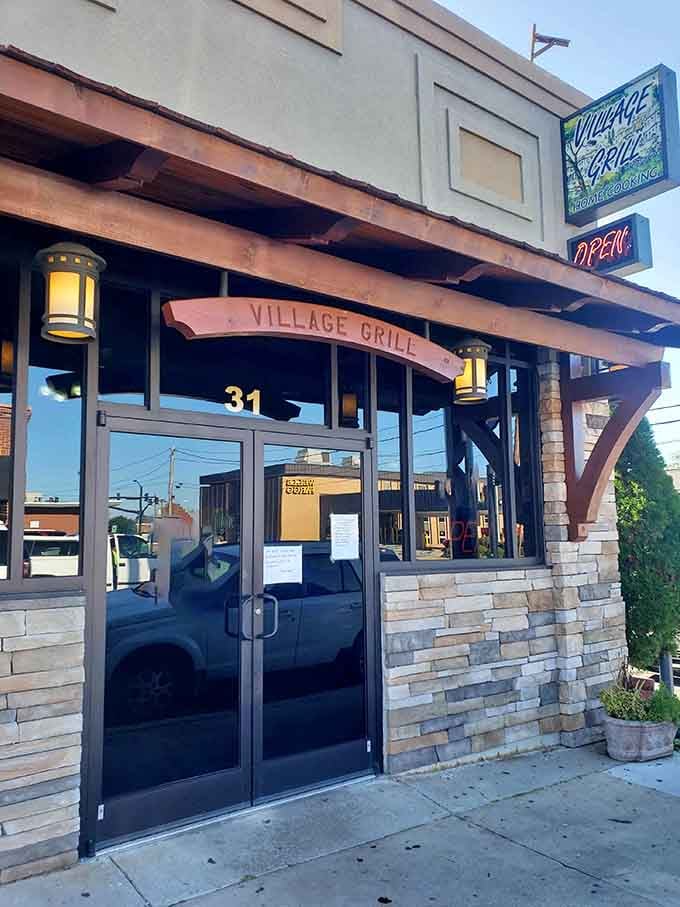The Village Grill serves up local flavor in a setting that feels like it should be featured on a food show, yet won't require a food critic's expense account.