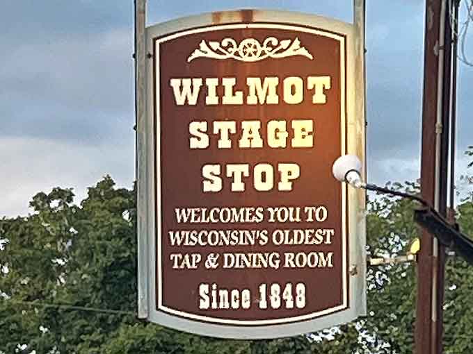 When your sign proudly declares you've been around since 1848, you've earned the right to a little bragging, wouldn't you say?