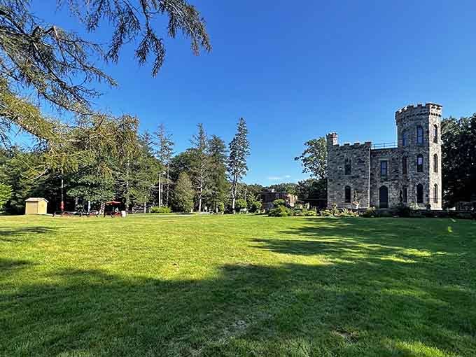 Sprawling grounds and stone towers prove that Massachusetts has been hiding its own Camelot this whole time.