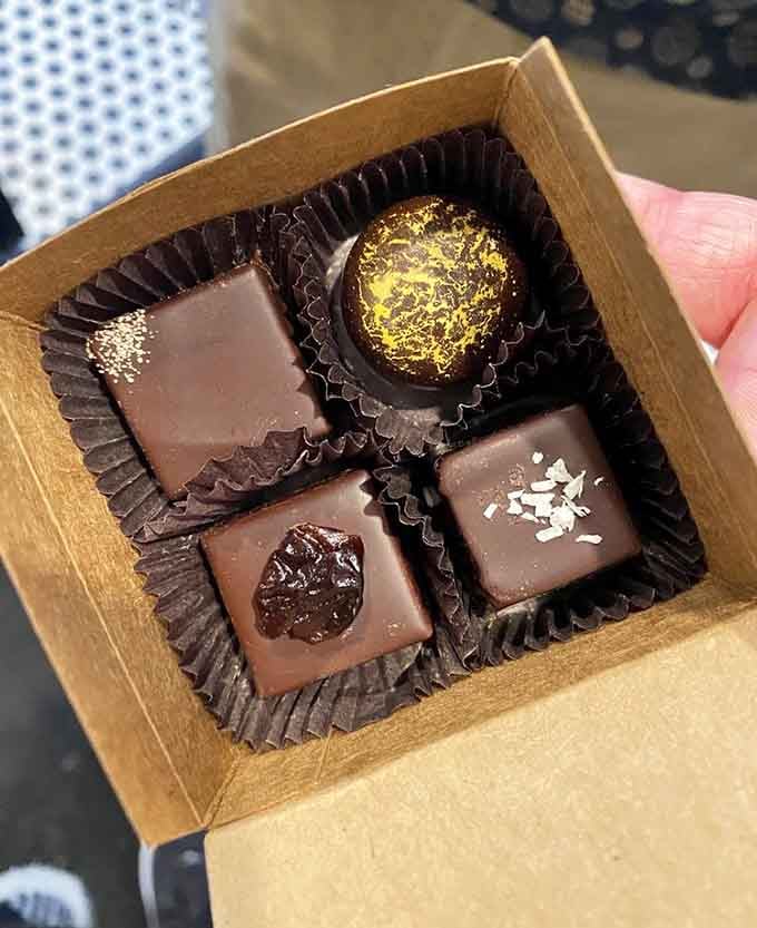 These handcrafted chocolates prove that Zingerman's takes dessert just as seriously as their legendary sandwiches.