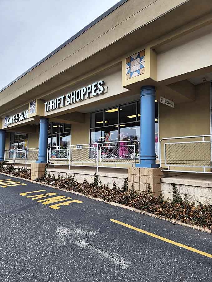 The unassuming storefront that houses a universe of possibilities. Your twenty bucks is about to work overtime.