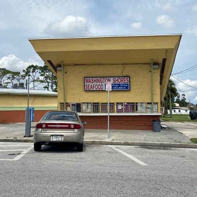 Even from the parking lot, you can practically smell the seasoned cornmeal and hot oil. Your car knows you're about to have a religious experience.