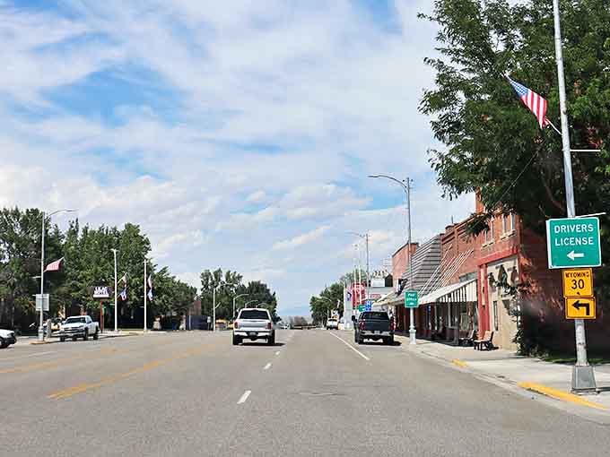 The open road beckons through Basin, inviting you to discover where affordability still means something real.