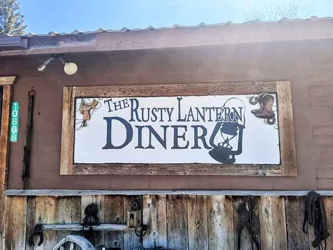 The sign says it all&mdash;this isn't just a diner, it's a beacon of hospitality in Ucon, where prime rib dreams come true every weekend.