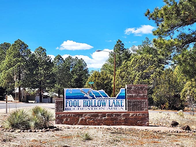 The entrance sign that promises adventure. Like a good book cover, it hints at the story waiting inside&mdash;without spoiling the best chapters.