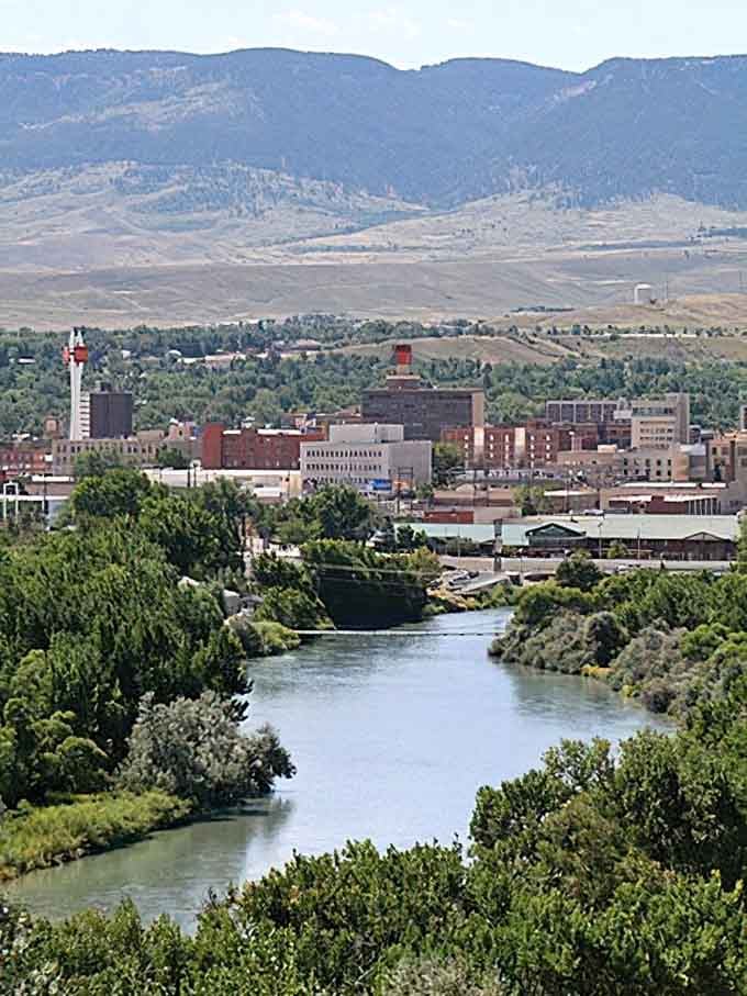 Casper's skyline nestles between mountain and river, a perfect illustration of a city that embraces both urban amenities and natural splendor.