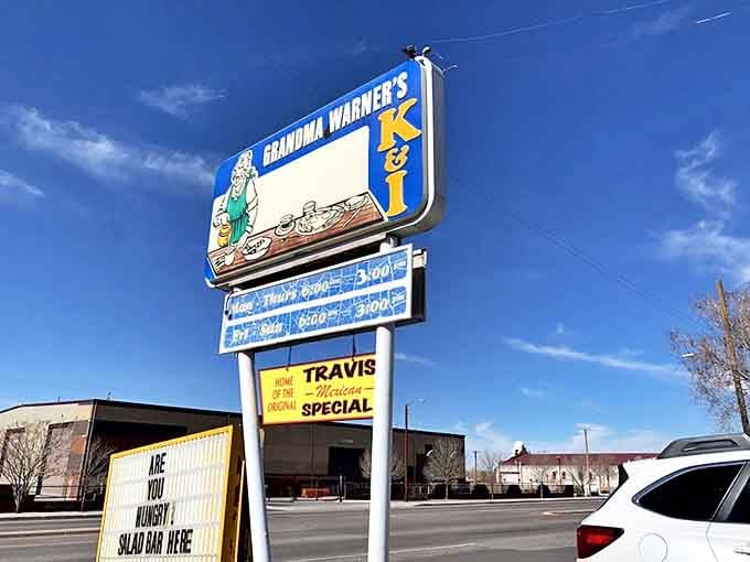The roadside sign that's saved countless road trips. "Are you glad you're here" isn't a question&mdash;it's foreshadowing.