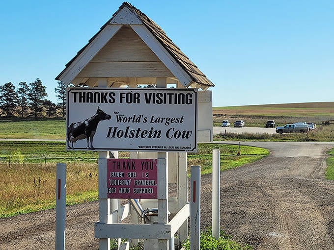 A charming farewell reminds visitors they've experienced something special&mdash;a roadside attraction that's genuinely worth the detour.