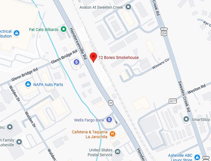 16. 12 bones smokehouse map