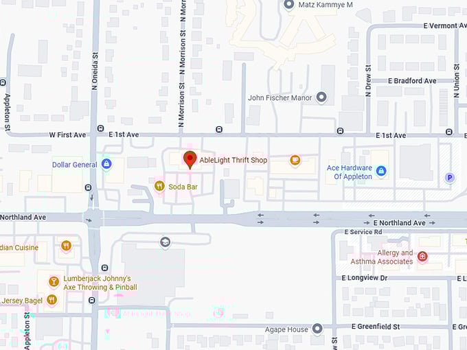 16. ablelight thrift shop map