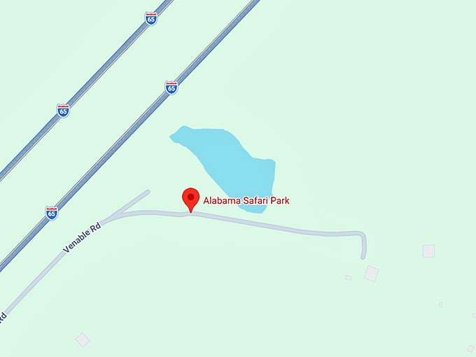 16. alabama safari park map