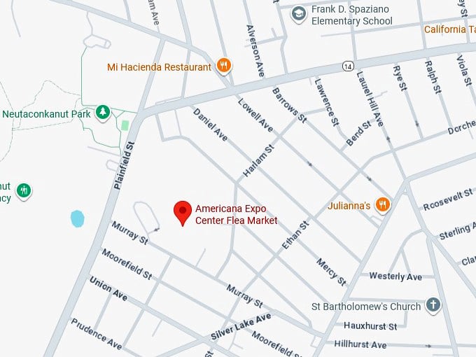 16. americana expo center flea market map