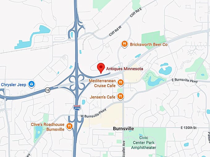 16. antiques minnesota inc map