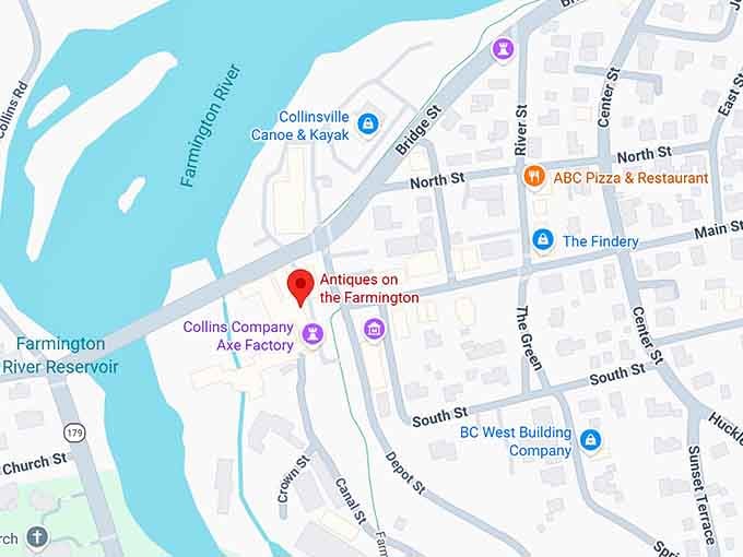 16. antiques on the farmington map