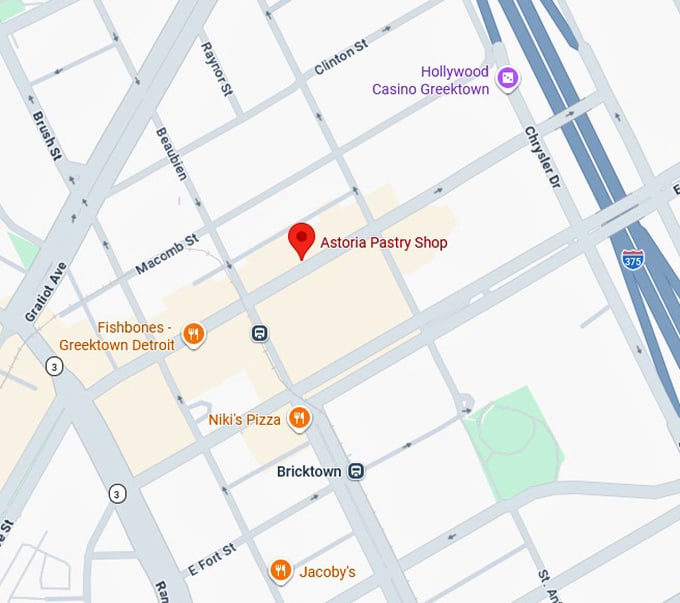 16. astoria pastry shop map