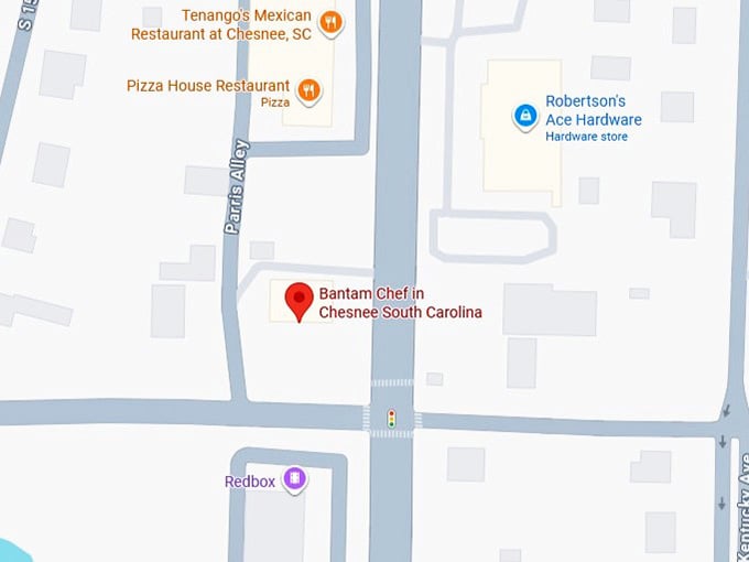 16. bantam chef in chesnee south carolina's map