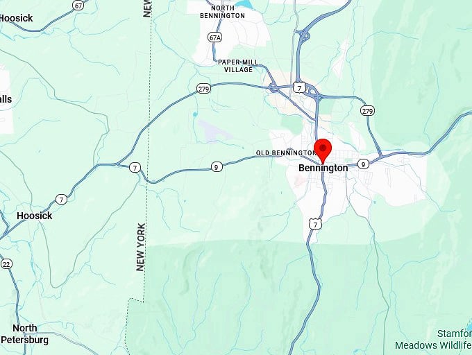 bennington map