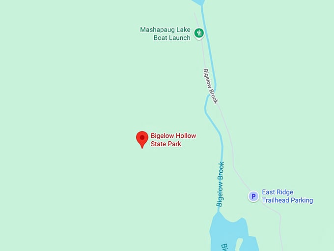 16. bigelow hollow state park map