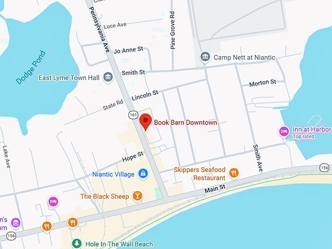 book barn downtown map