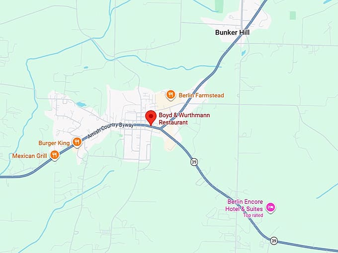 boyd & wurthmann restaurant map