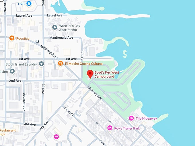 16. boyd's key west campground map