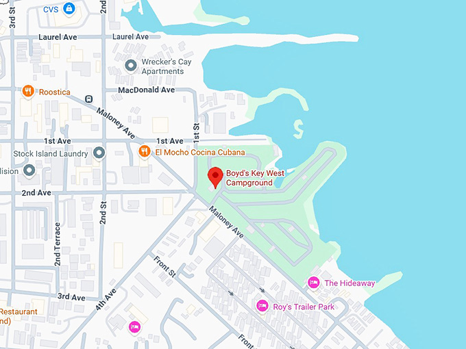 16. boyd's key west campground map