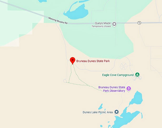 16. bruneau dunes state park map
