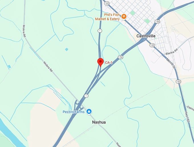 16. california highway 1 (sr 1) map