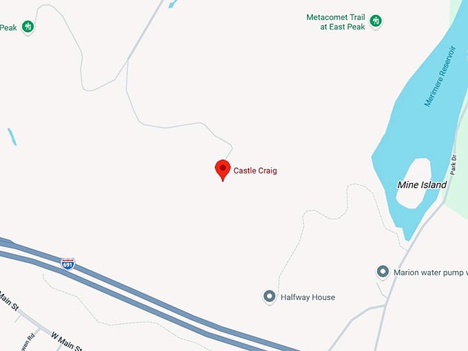 16. castle craig map