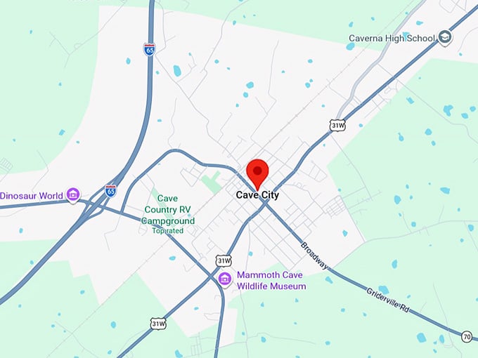 16. cave city ky map