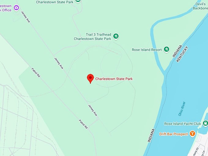 16. charlestown state park map