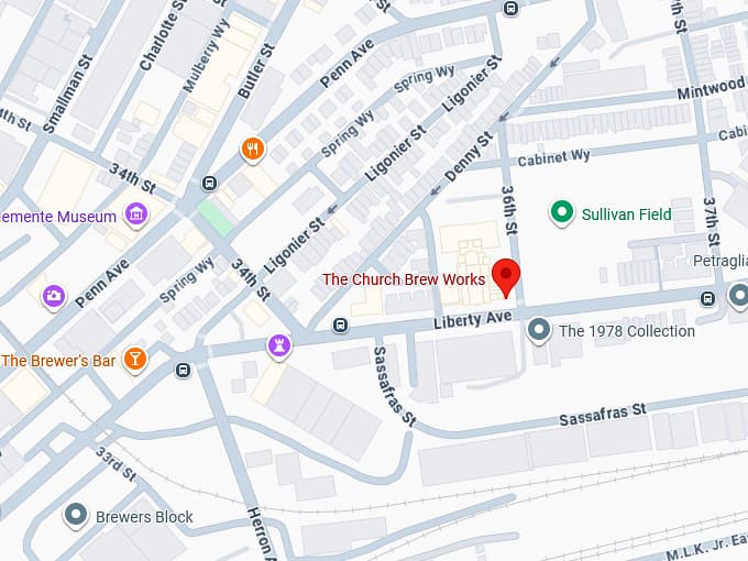 church brew works map