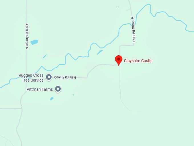 16. clayshire castle map