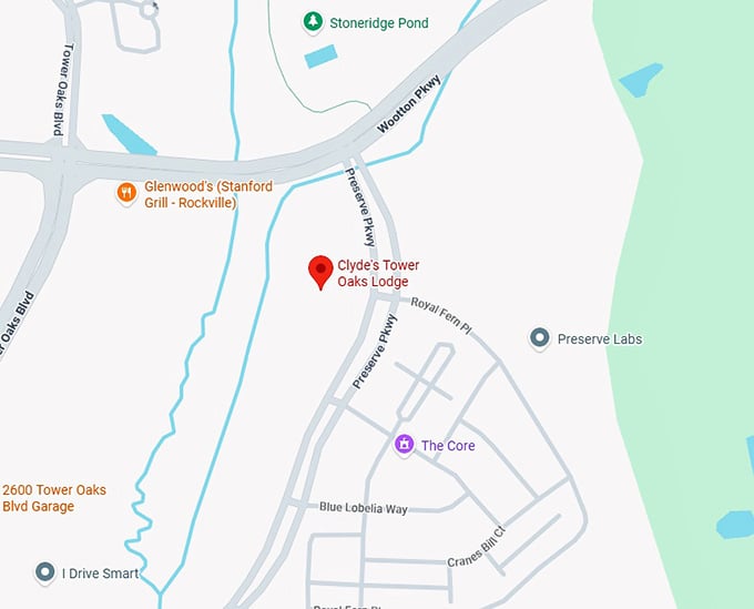 16. clyde&rsquo;s tower oaks lodge map