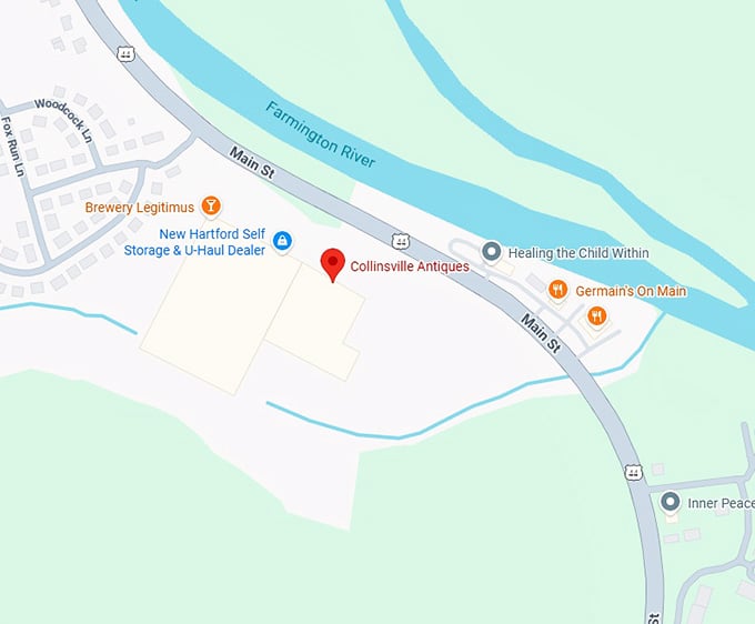 16. collinsville antiques co map