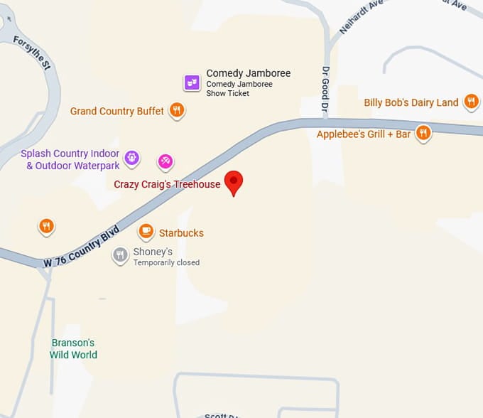 16. crazy craig's treehouse map