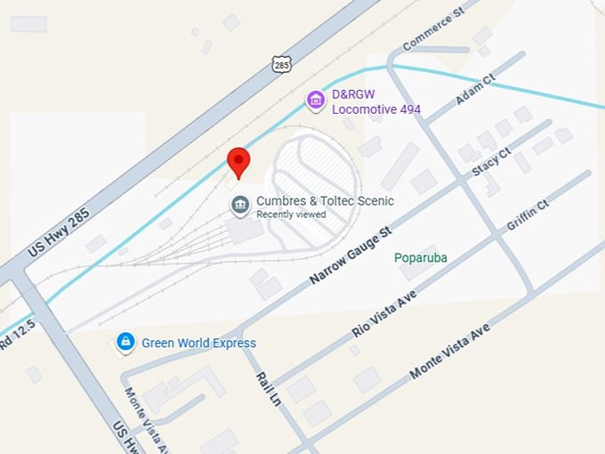 16. cumbres & toltec scenic railroad map