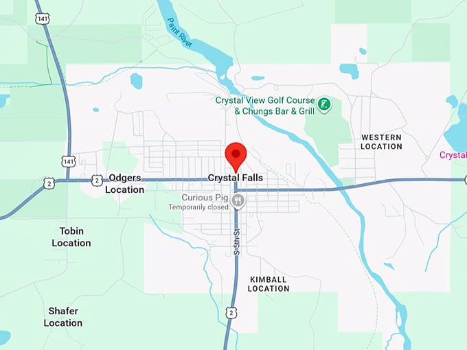 16. cystal falls mi map