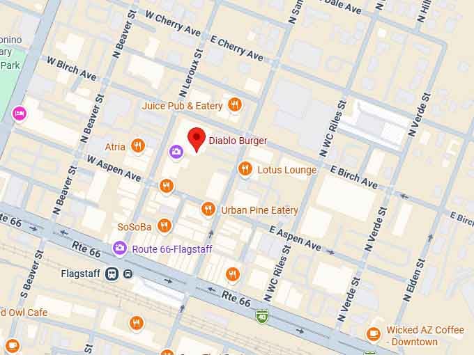 16. diablo burger map